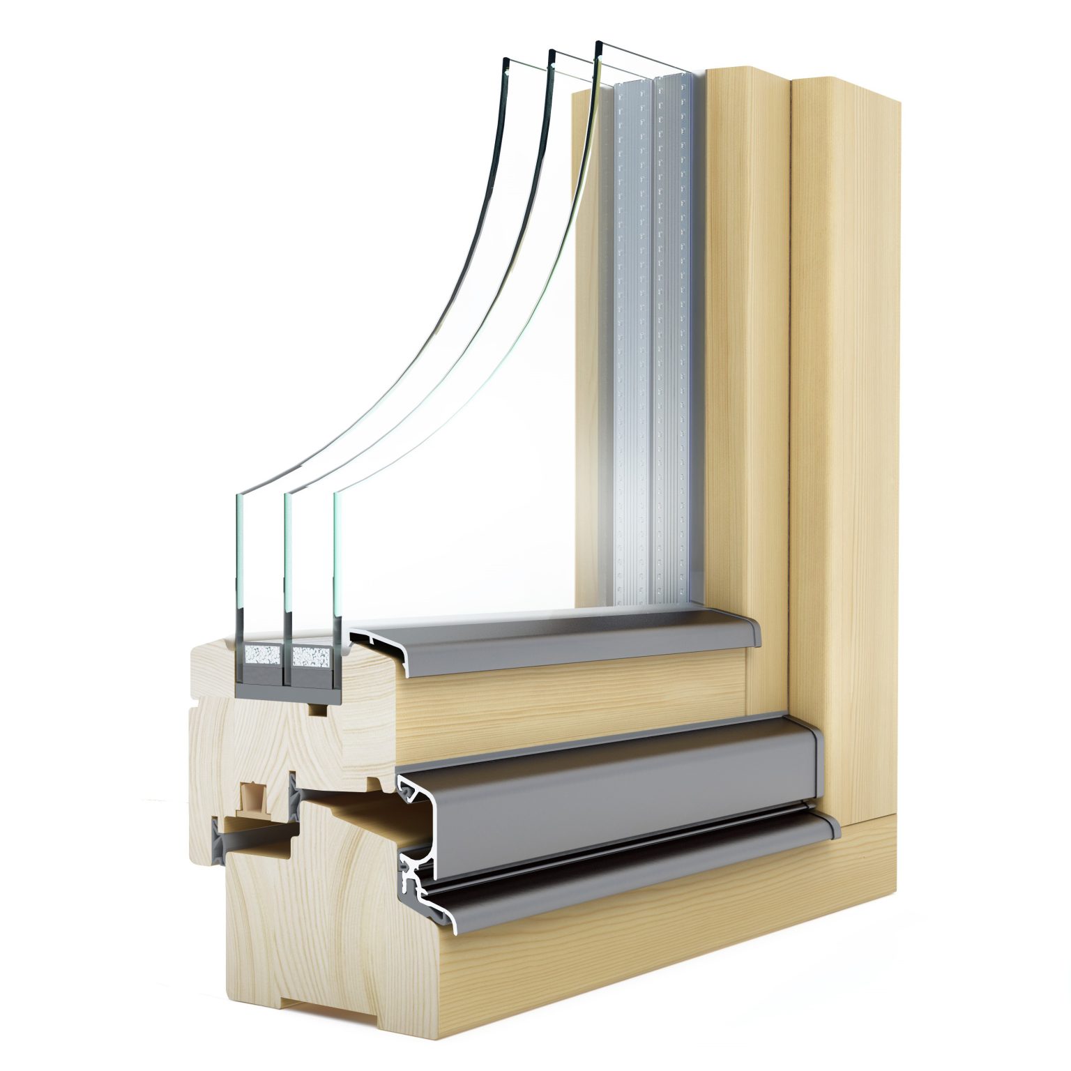 Visokokakovostna lesena okna - M Sora